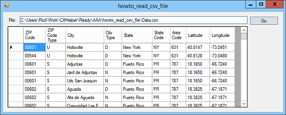 C Helper Read A CSV File Into An Array In C 